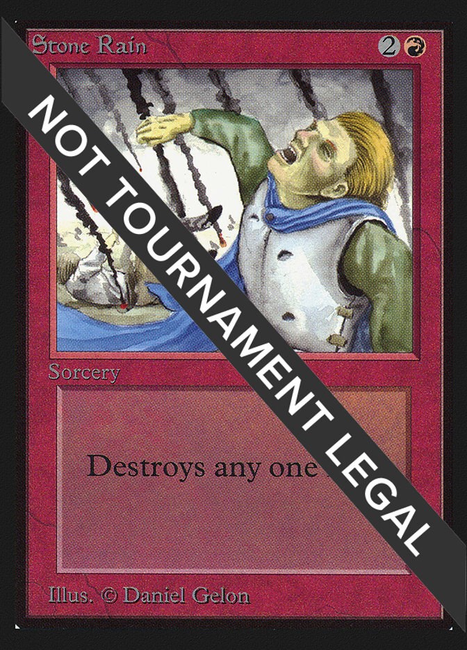 Stone Rain (CE) - Collector's Edition - Magic: The Gathering