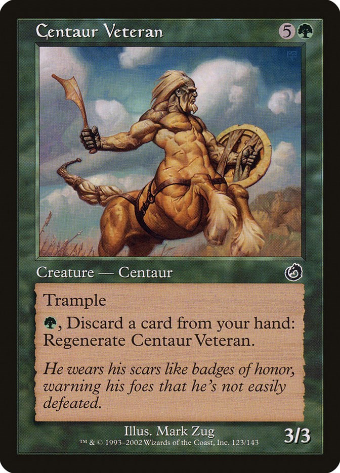 Centaur Veteran - Torment - Magic: The Gathering