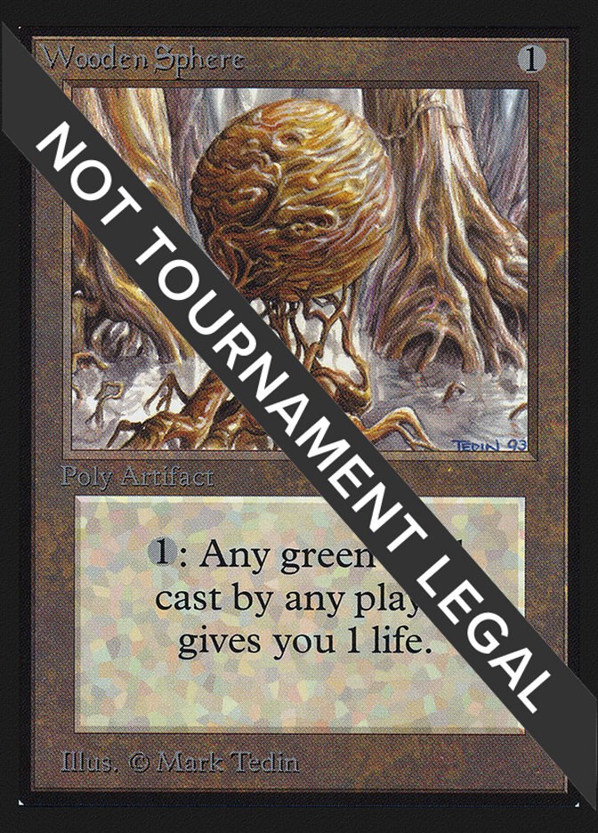 Wooden Sphere (CE) - Collector's Edition - Magic: The Gathering