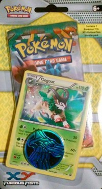 Furious Fists Single Pack Blister [Gogoat] - XY - Furious Fists - Pokemon
