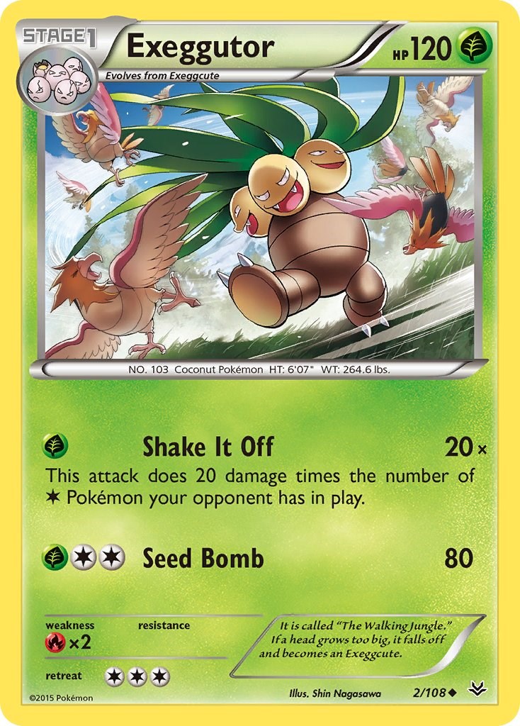 Exeggutor - XY - Roaring Skies - Pokemon