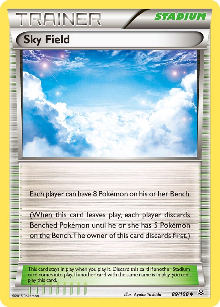 Sky Field - XY - Roaring Skies - Pokemon