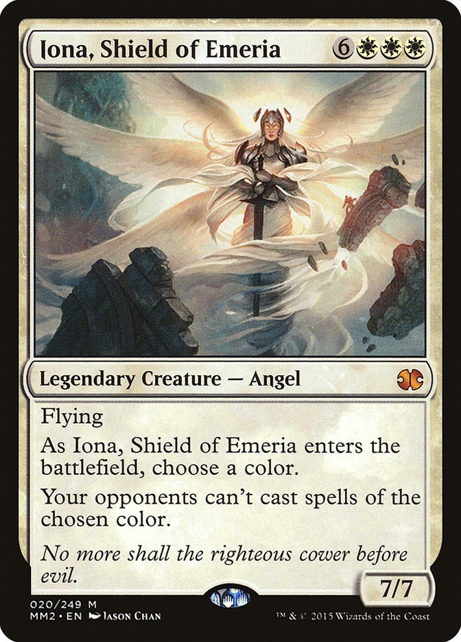 Iona, Shield of Emeria - Modern Masters 2015 - Magic: The Gathering