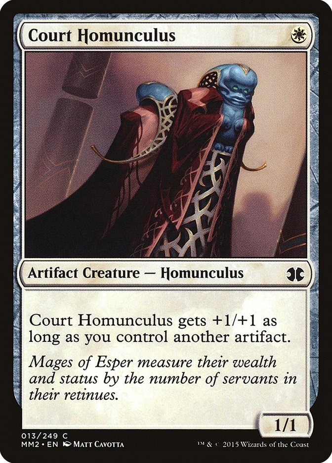 Court Homunculus - Modern Masters 2015 - Magic: The Gathering