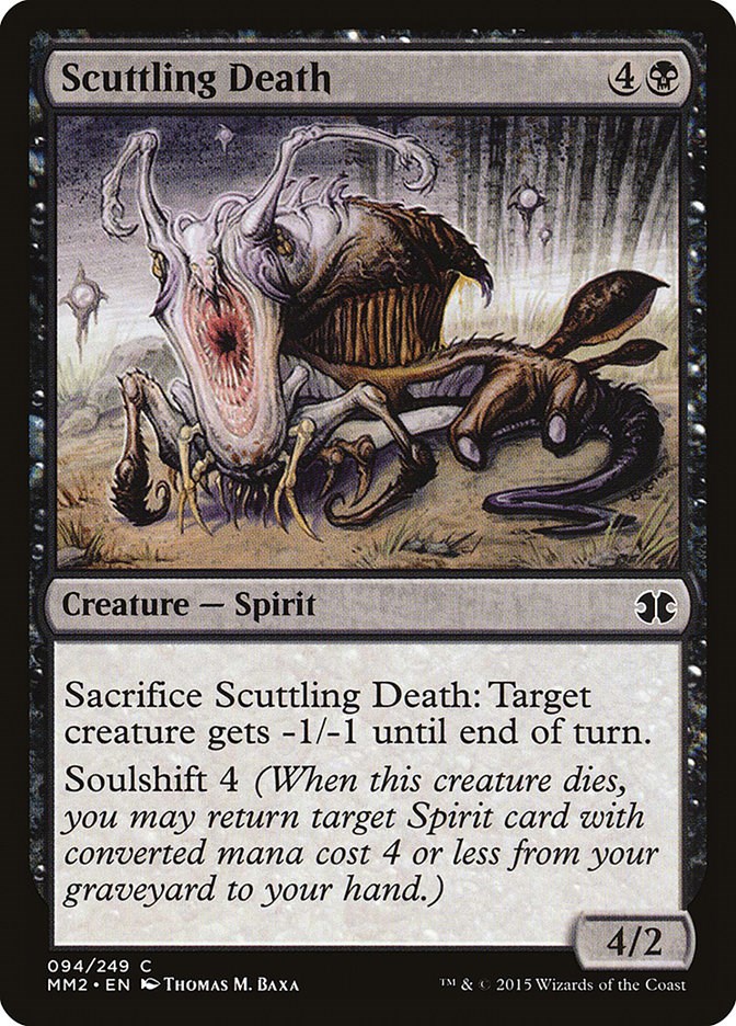 Scuttling Death - Modern Masters 2015 - Magic: The Gathering