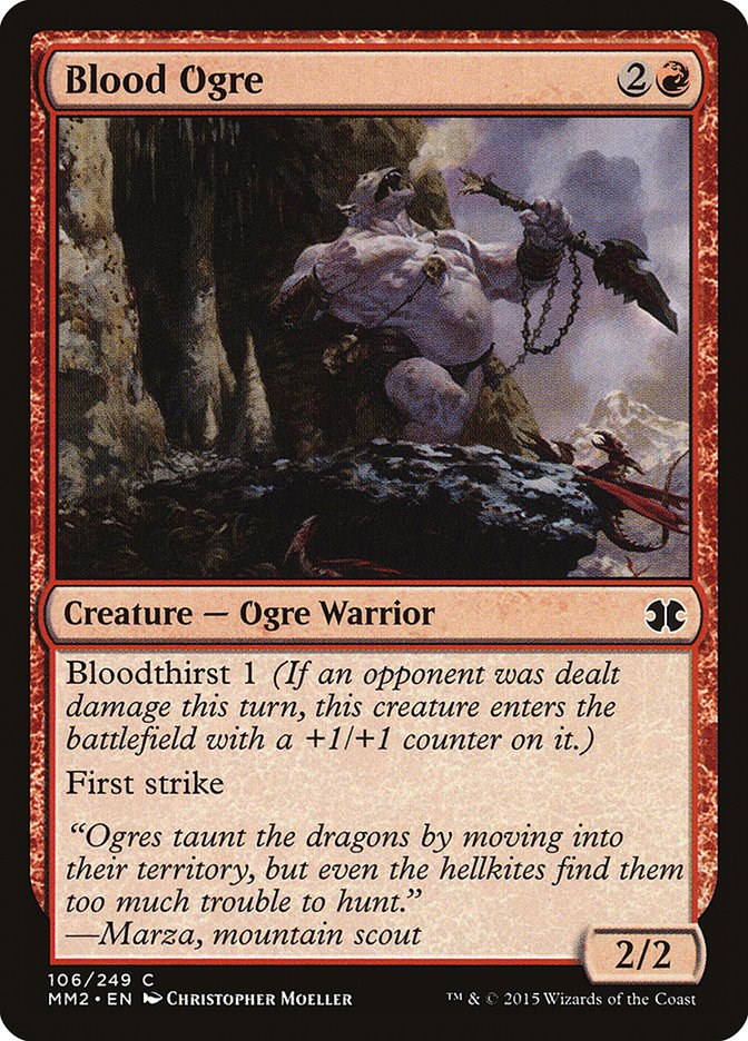 Blood Ogre - Modern Masters 2015 - Magic: The Gathering