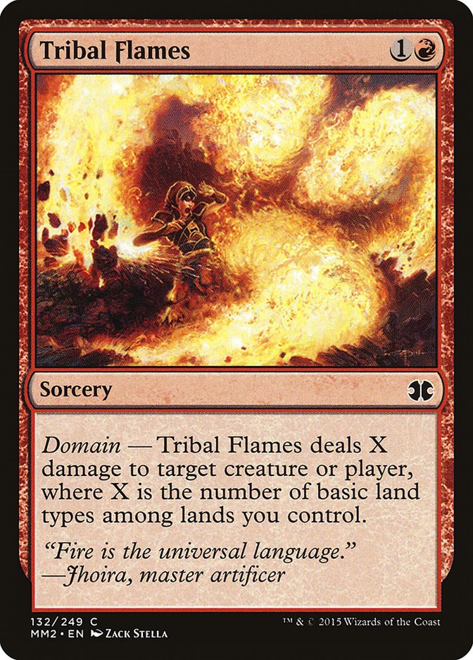 Tribal Flames - Modern Masters 2015 - Magic: The Gathering
