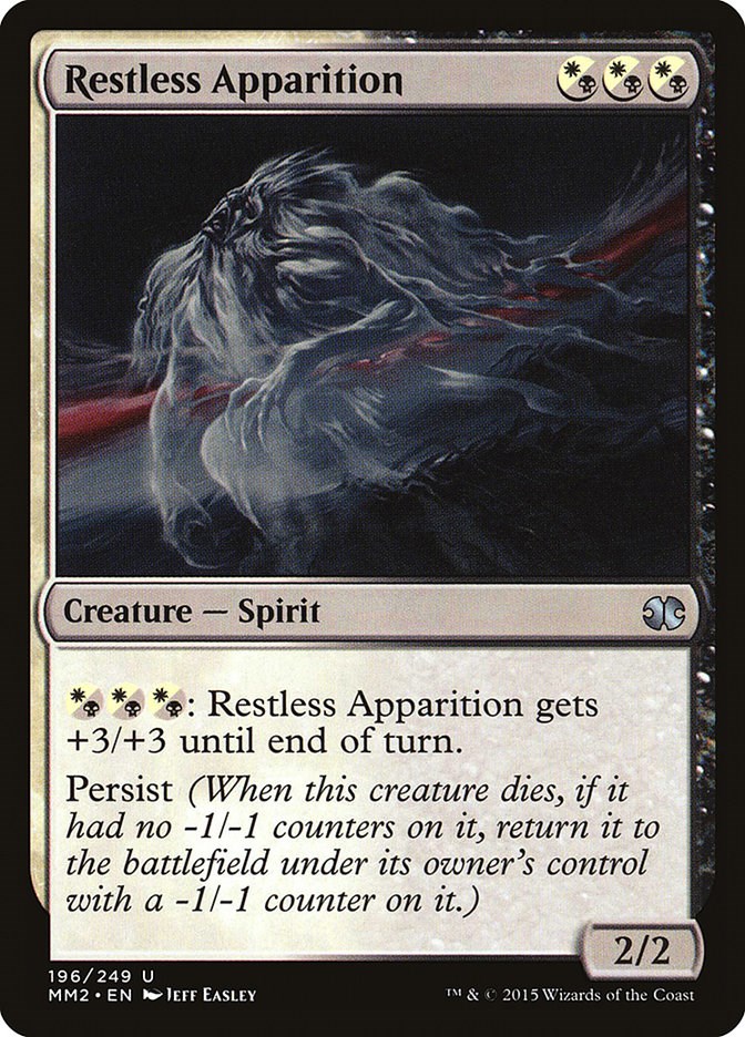 Restless Apparition - Modern Masters 2015 - Magic: The Gathering