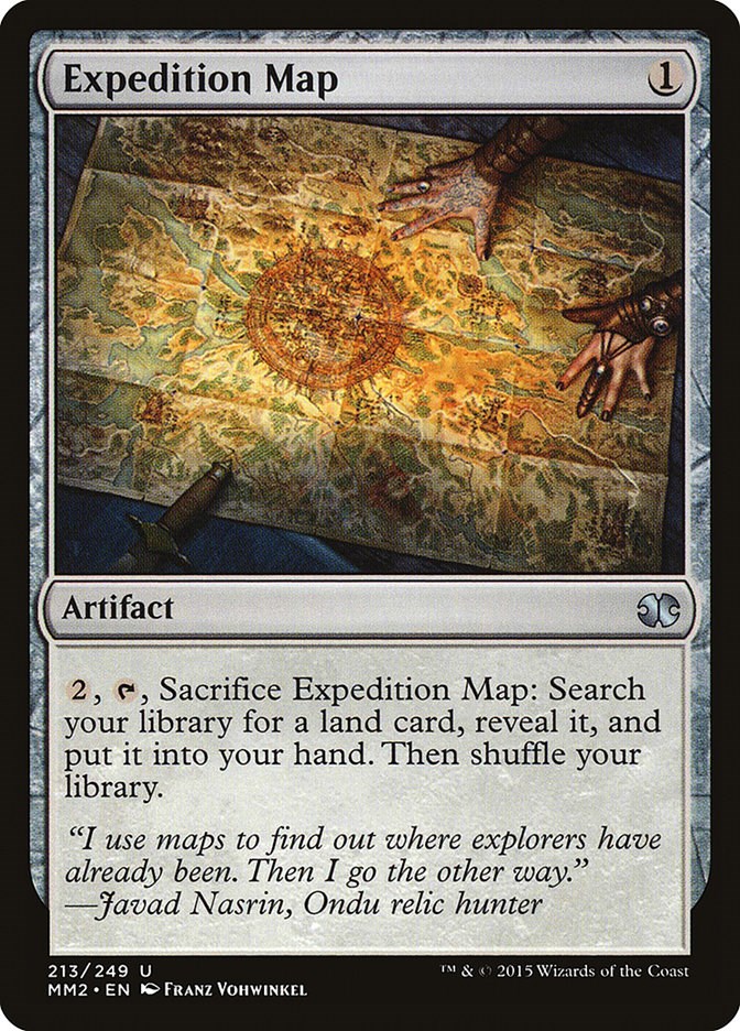 Expedition Map - Modern Masters 2015 - Magic: The Gathering