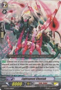 Lightspeed Cheetah - G-TD05: Fateful Star Messiah - Cardfight Vanguard