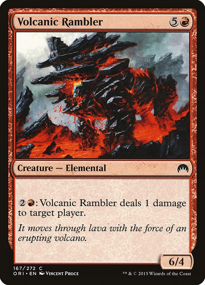 Volcanic Rambler - Magic Origins - Magic: The Gathering