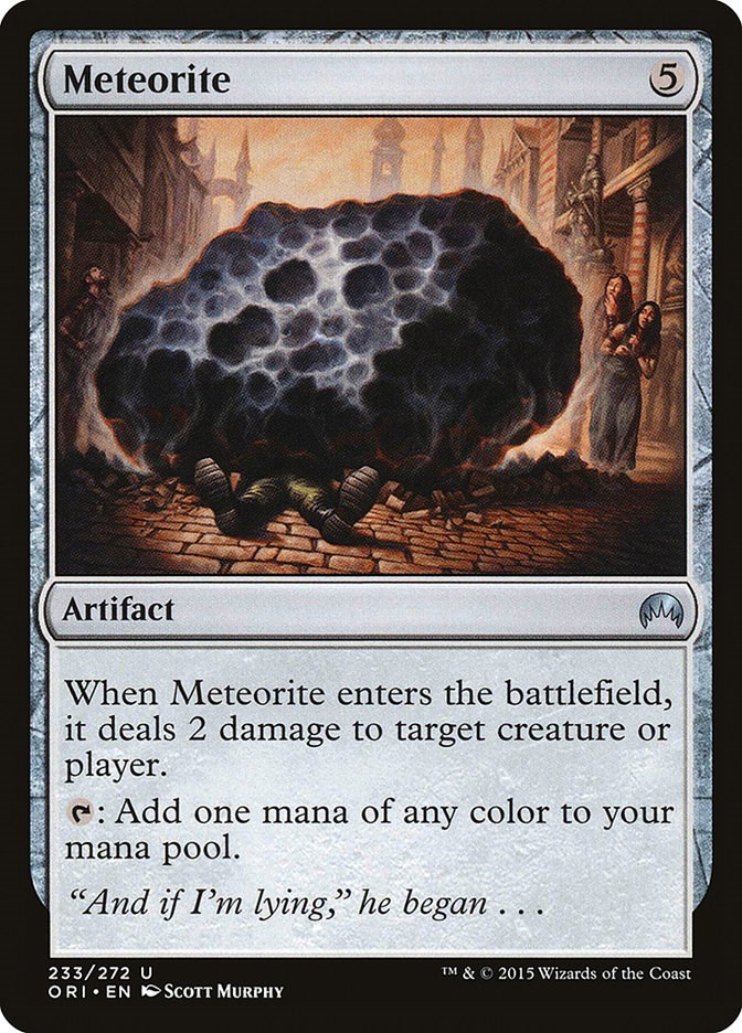 Meteorite - Magic Origins - Magic: The Gathering