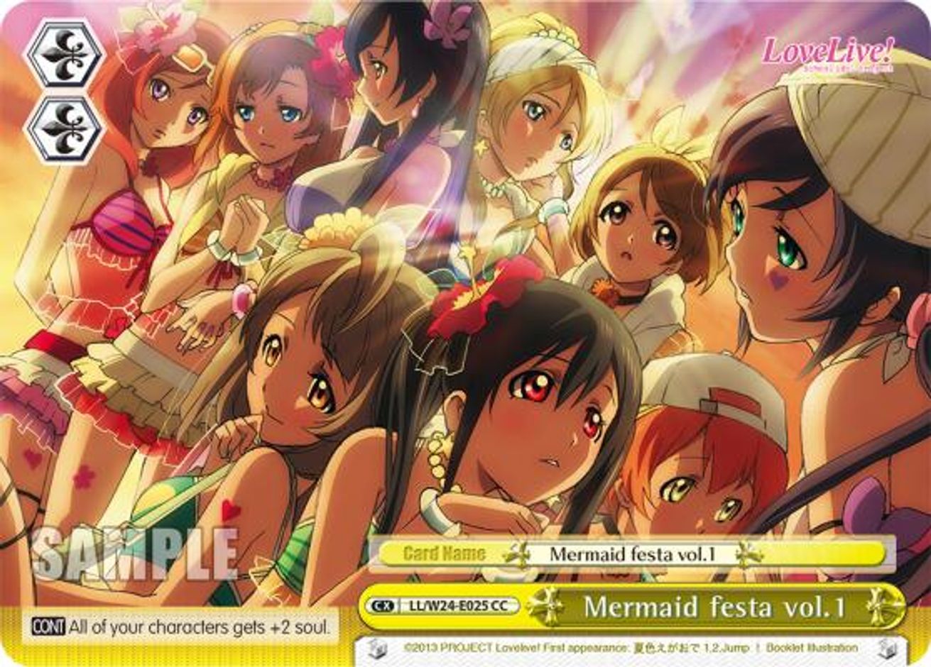 Mermaid festa vol.1 - Love Live! - Weiss Schwarz