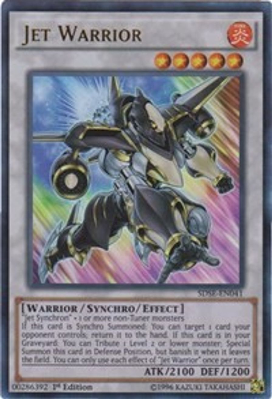 Jet Warrior - Structure Deck: Synchron Extreme - YuGiOh