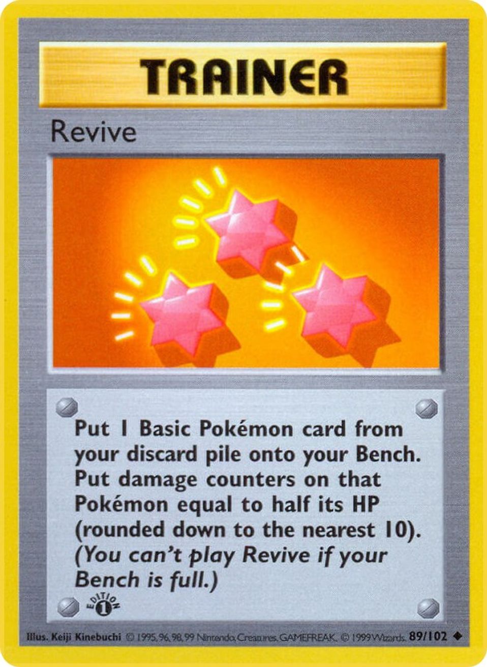 Revive - Base Set (Shadowless) - Pokemon