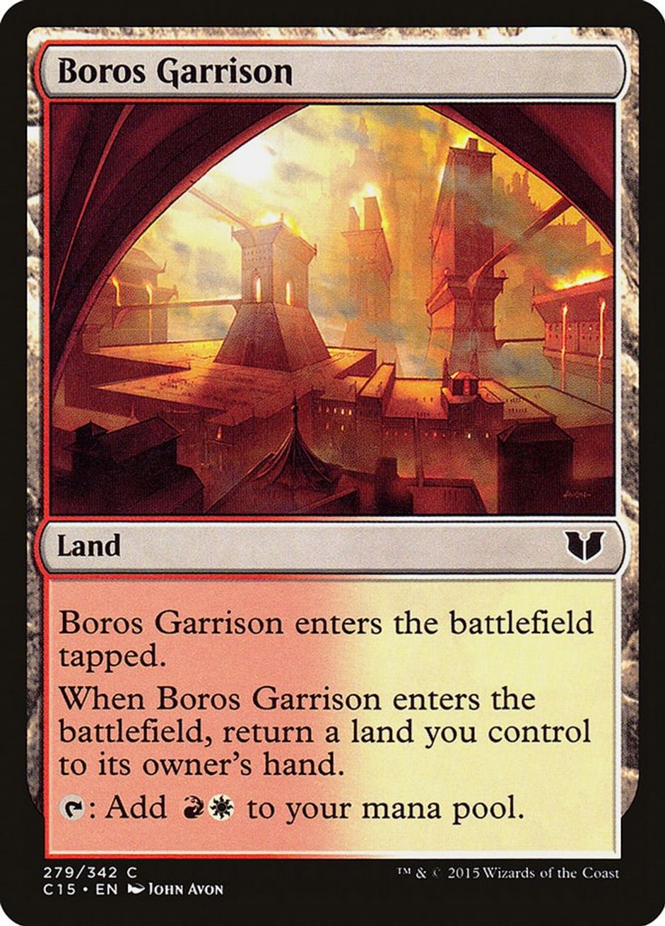 Boros Garrison - Commander 2015 - Magic: The Gathering