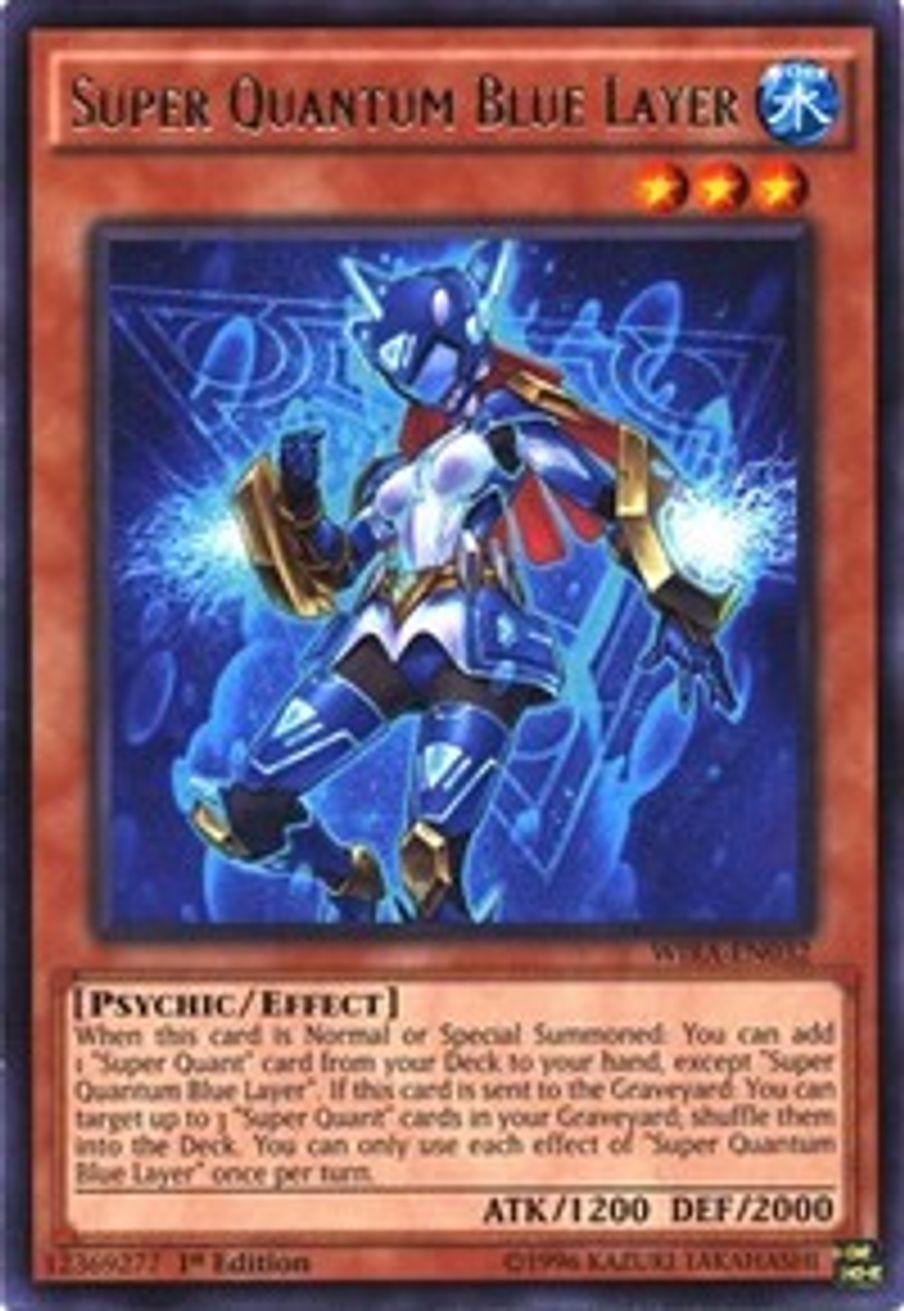 Super Quantum Blue Layer - Wing Raiders - YuGiOh