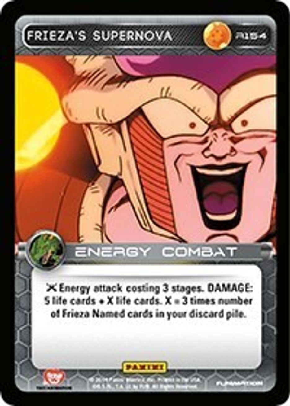 Frieza's Supernova - Panini: Set 1 - Dragon Ball Z TCG