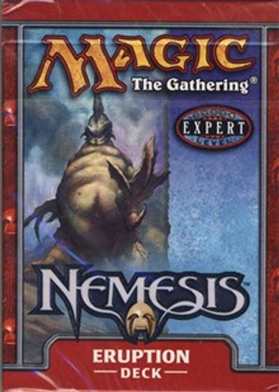 Nemesis Theme Deck - Eruption - Nemesis - Magic: The Gathering