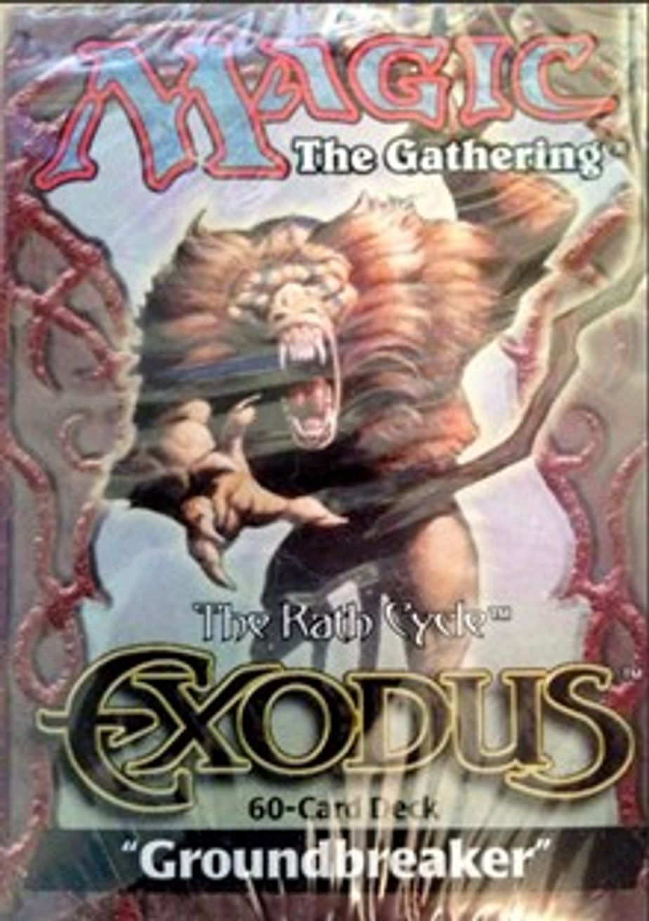 Exodus Theme Deck - Groundbreaker - Exodus - Magic: The Gathering