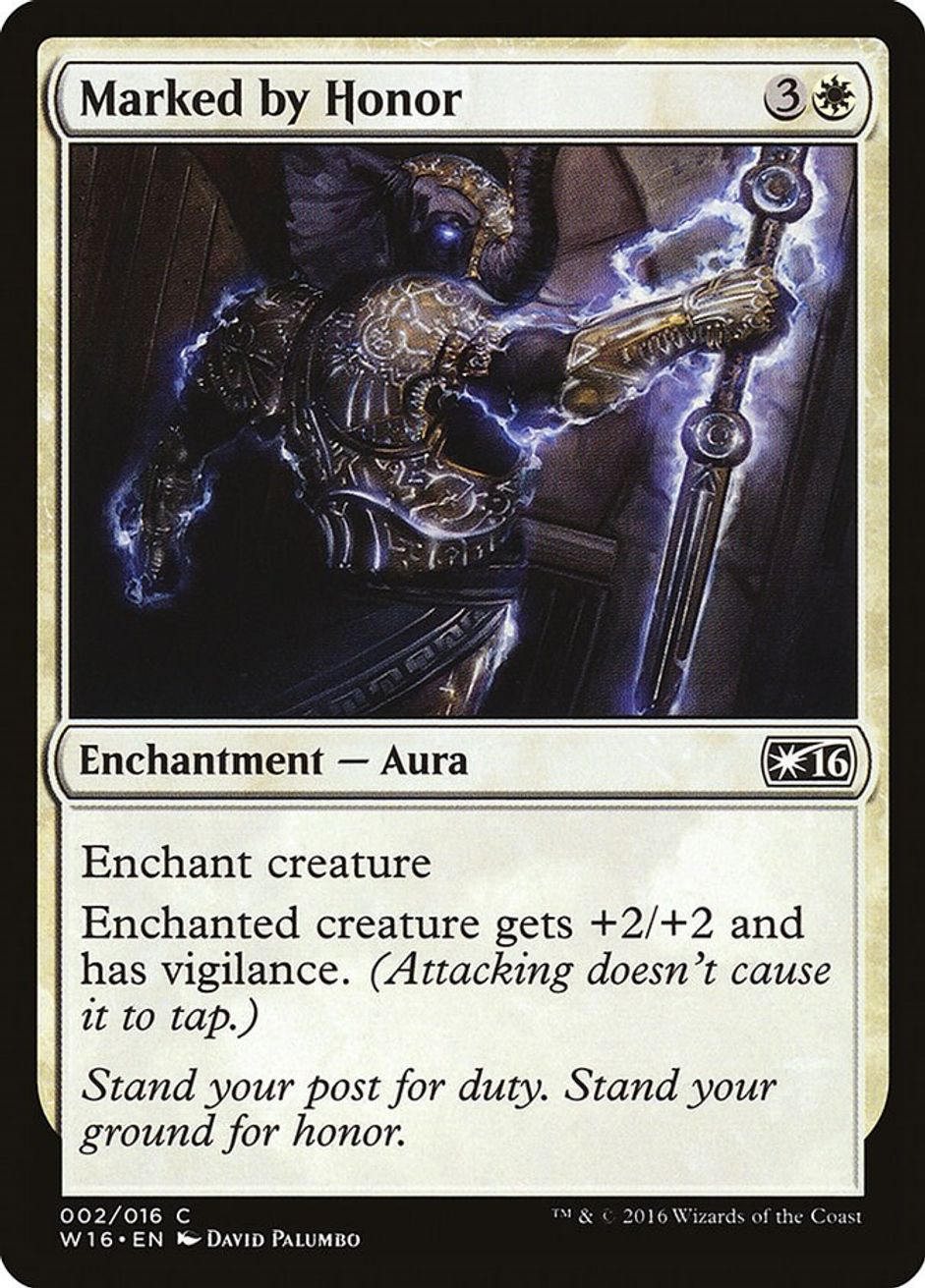 Marked by Honor - Welcome Deck 2016 - Magic: The Gathering