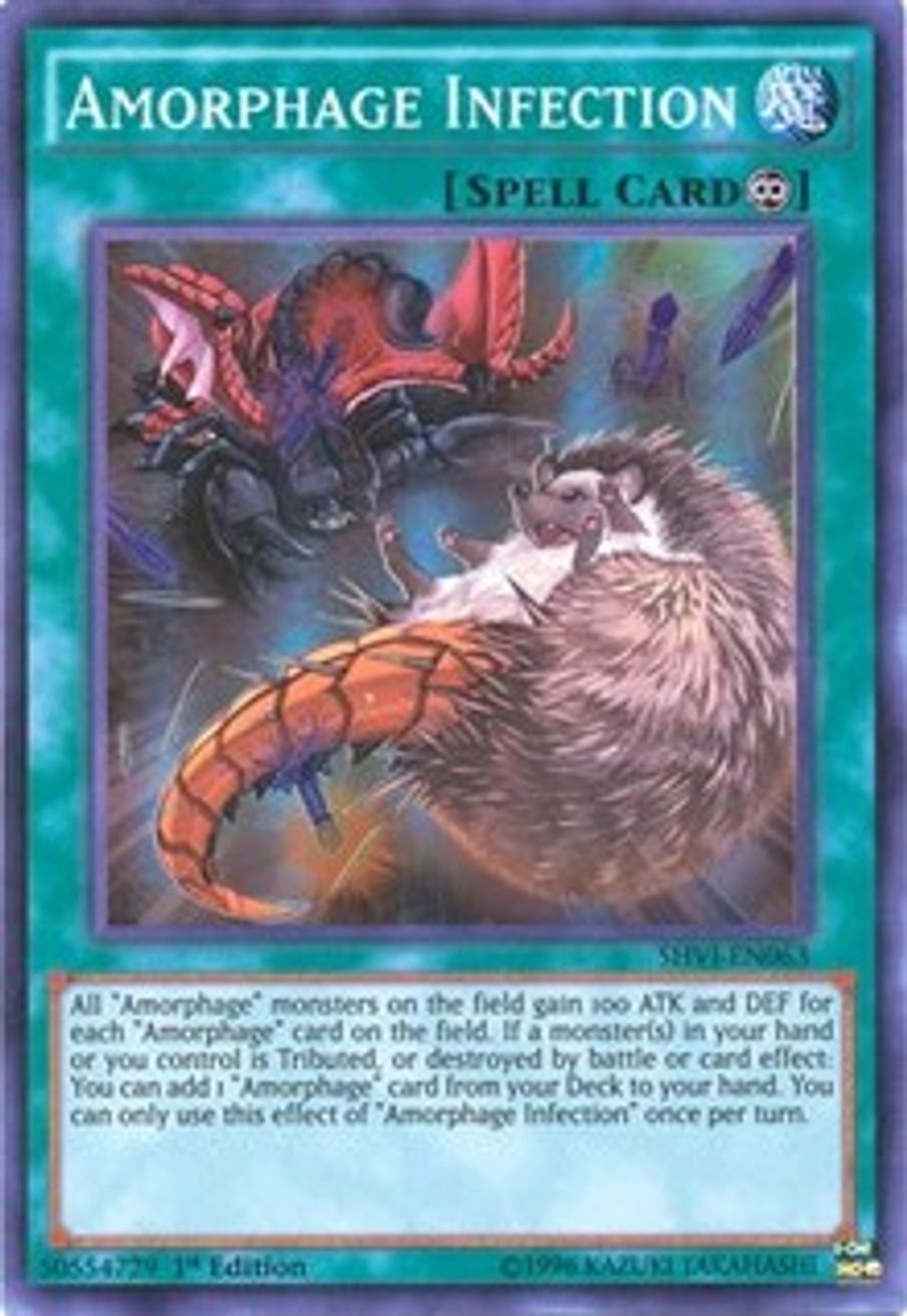 Amorphage Infection - Shining Victories - YuGiOh