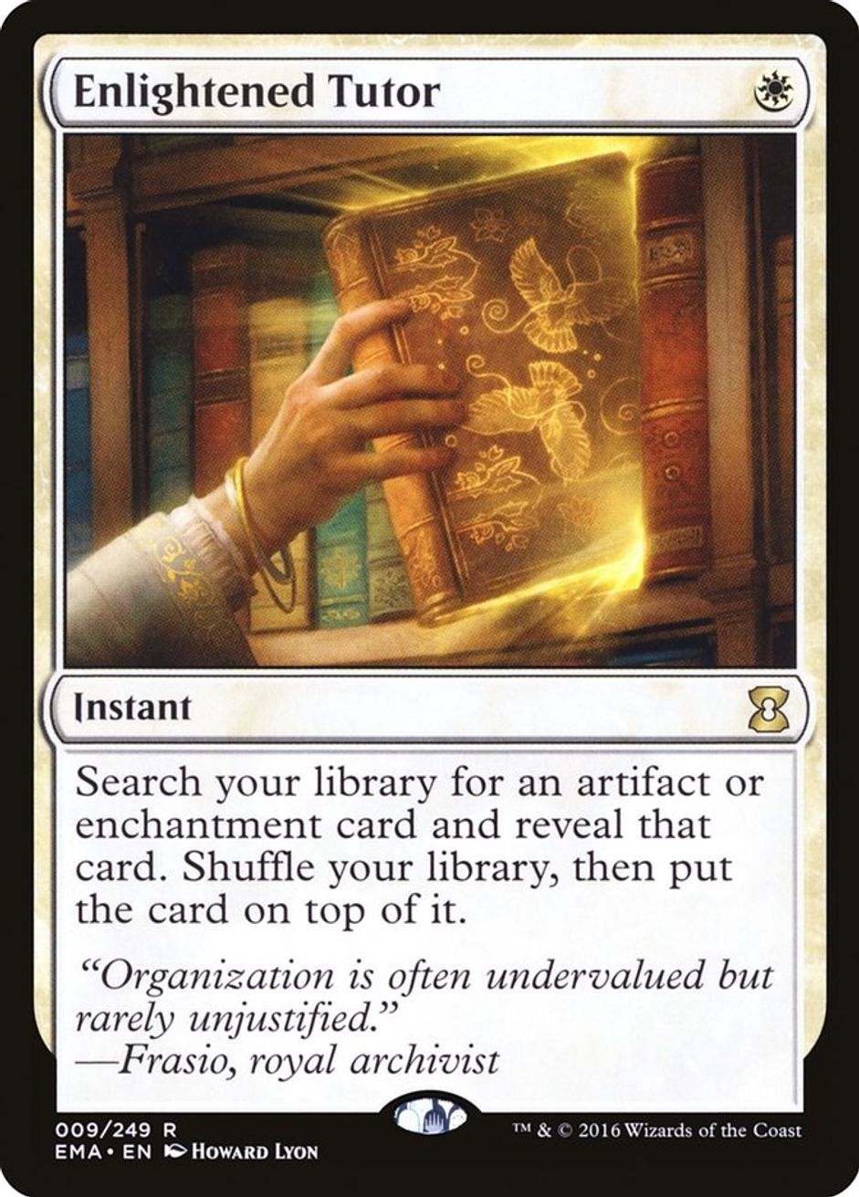 Enlightened Tutor - Eternal Masters - Magic: The Gathering