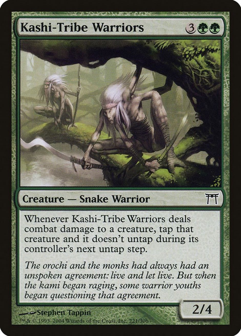 Kashi-Tribe Warriors - Champions of Kamigawa - Magic: The Gathering