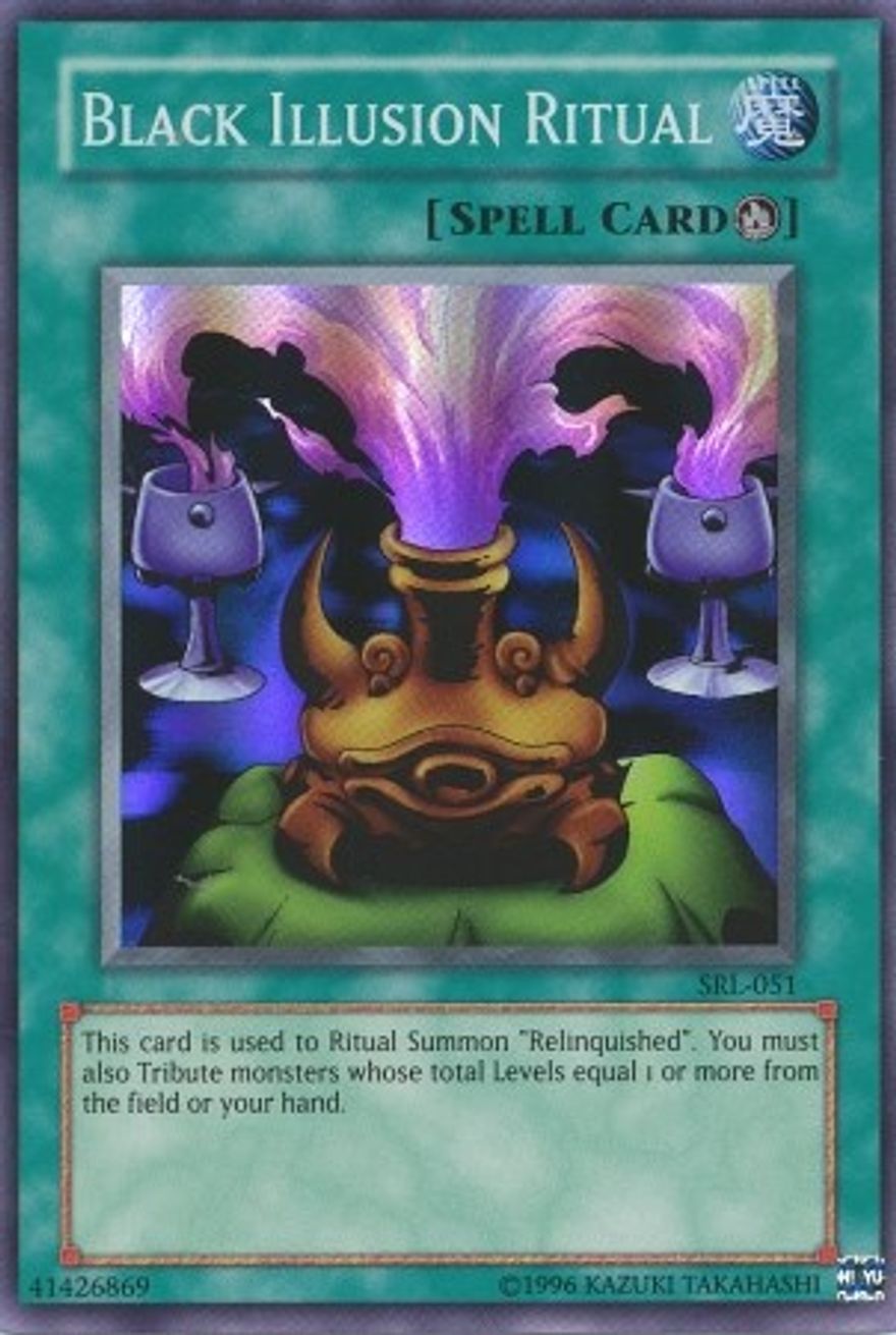 Black Illusion Ritual - Spell Ruler - YuGiOh