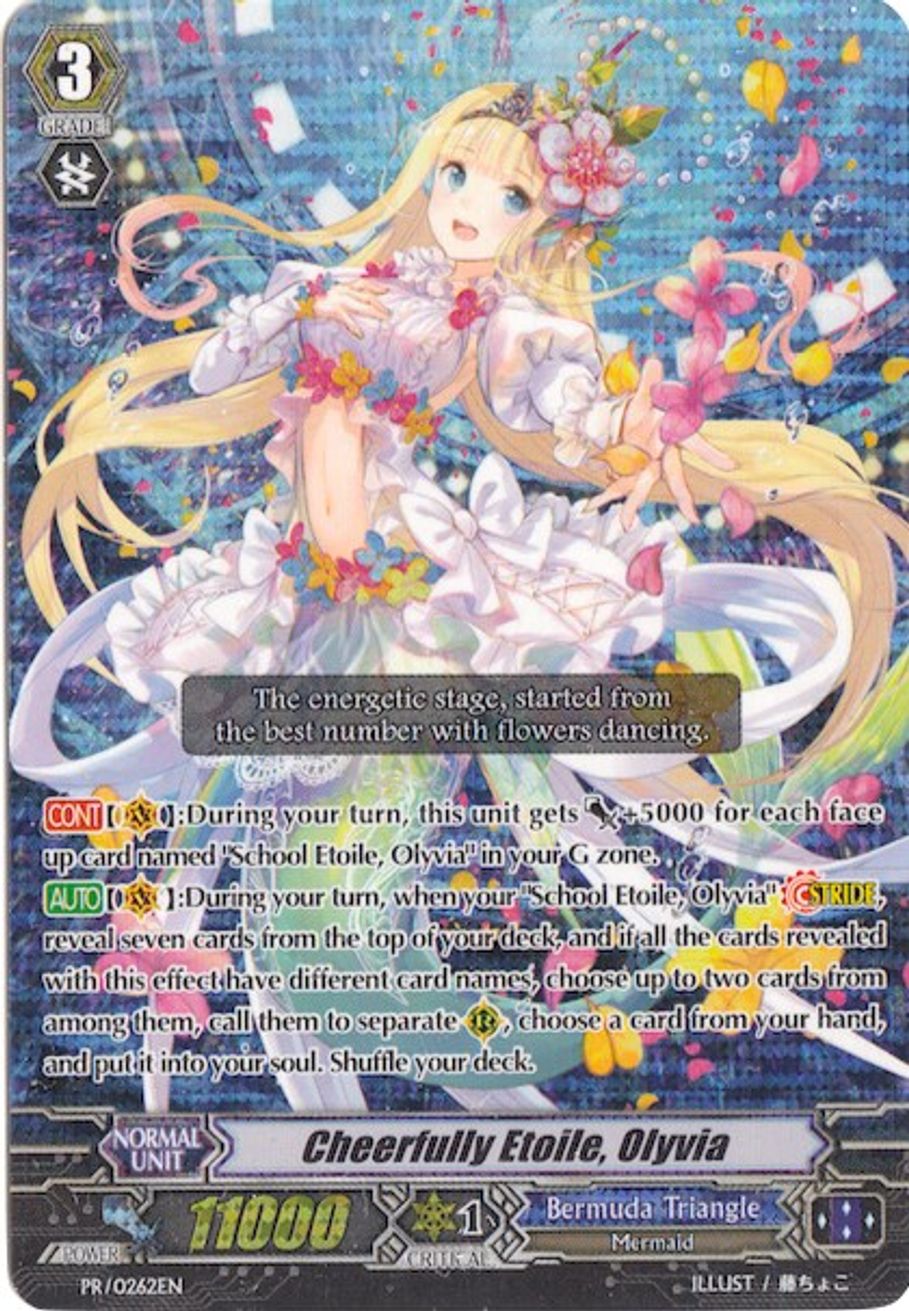 Cheerfully Etoile, Olyvia - Promo Cards - Cardfight Vanguard