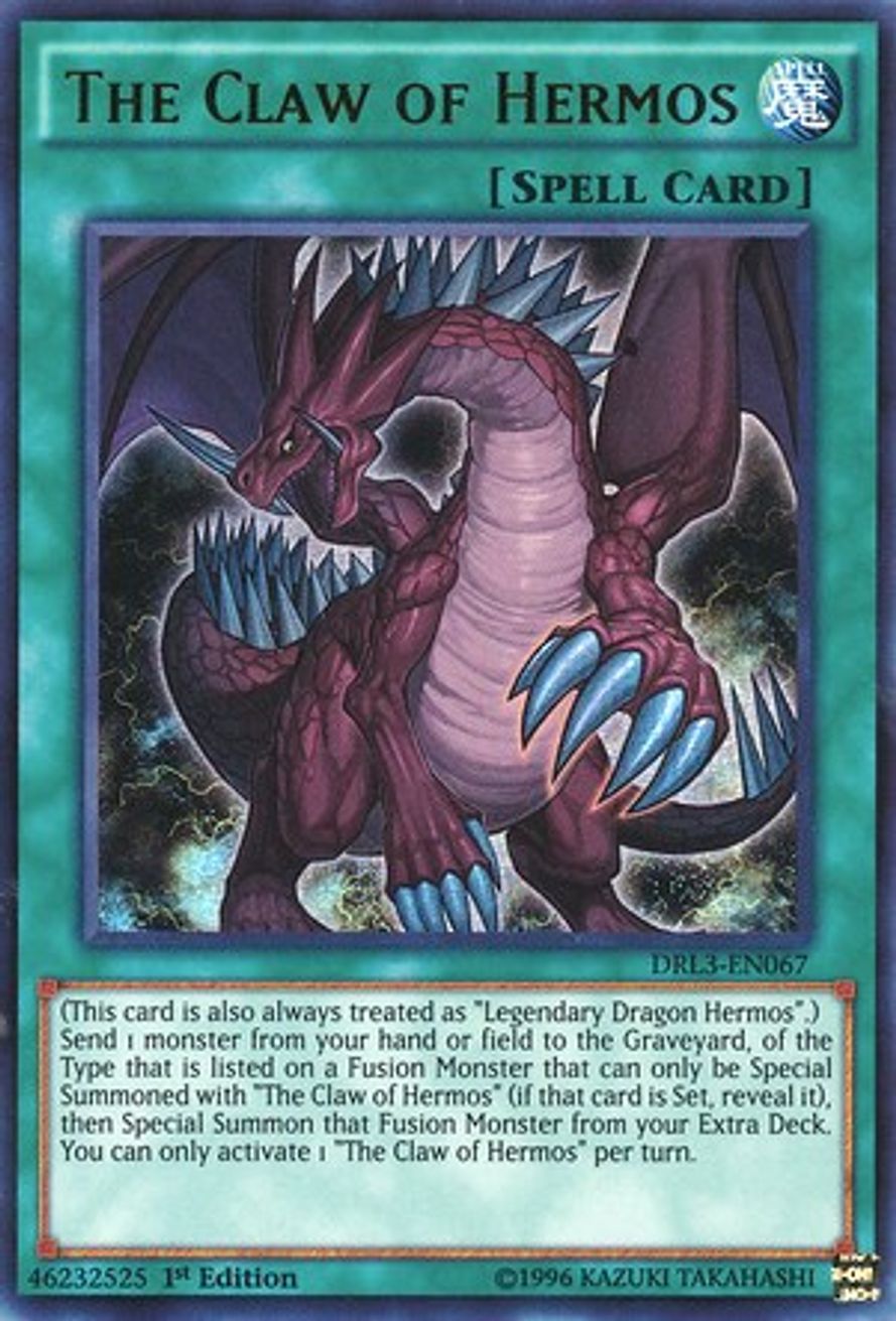 The Claw of Hermos - Dragons of Legend: Unleashed - YuGiOh