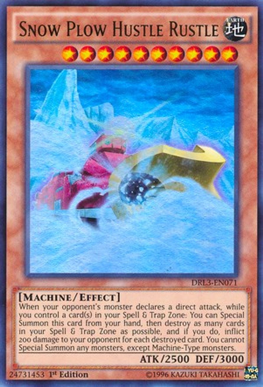 Snow Plow Hustle Rustle - Dragons of Legend: Unleashed - YuGiOh