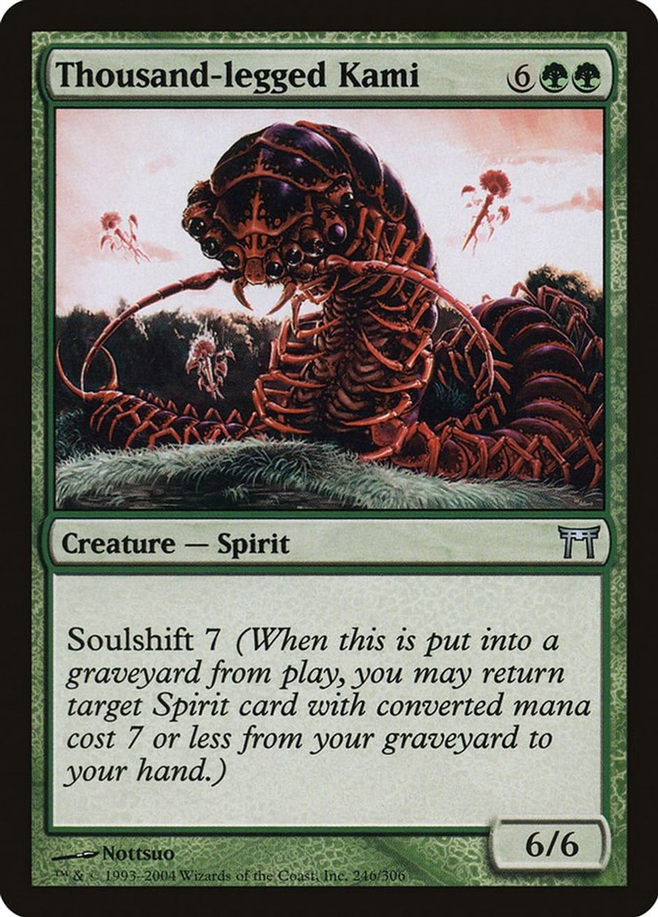 Thousand-legged Kami - Champions of Kamigawa - Magic: The Gathering