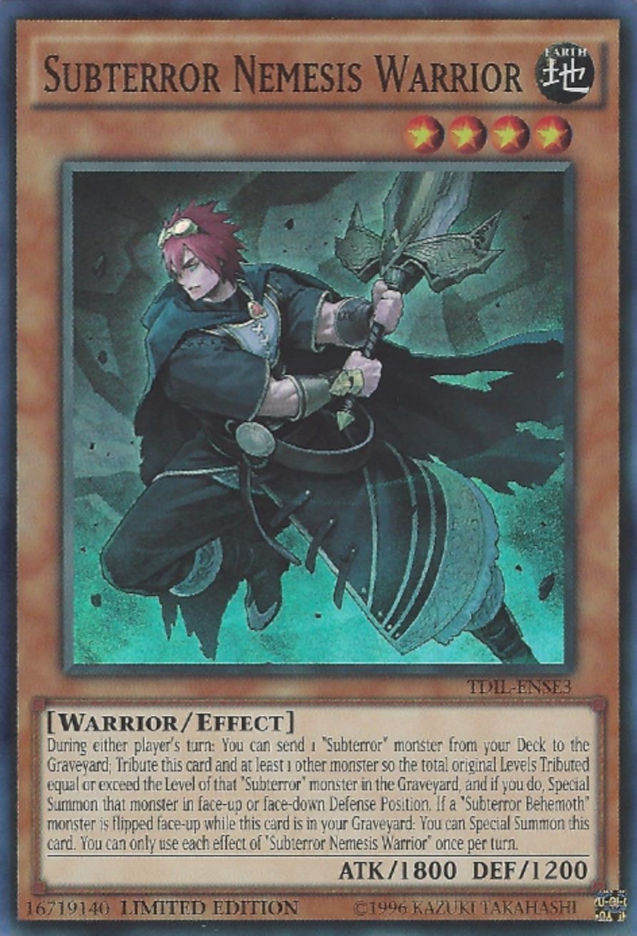 Subterror Nemesis Warrior - The Dark Illusion - YuGiOh