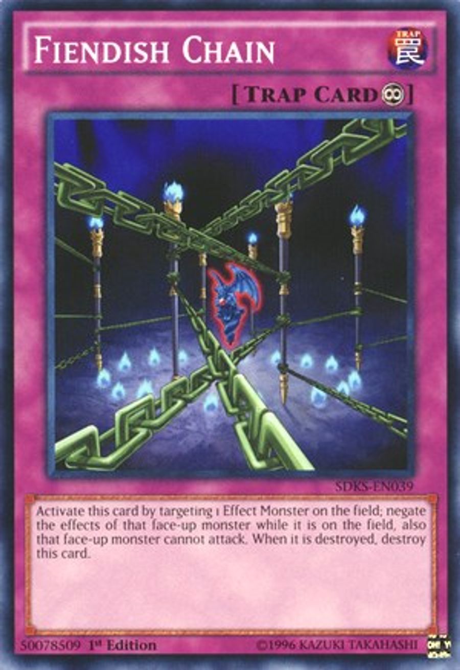 Fiendish Chain - Structure Deck: Seto Kaiba - YuGiOh