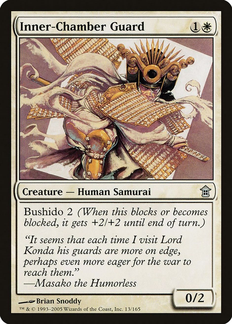 Inner-Chamber Guard - Saviors of Kamigawa - Magic: The Gathering