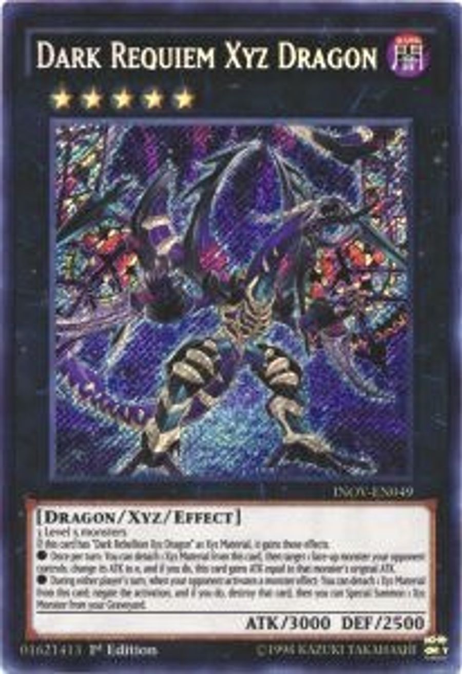 Dark Requiem Xyz Dragon - Invasion: Vengeance - YuGiOh