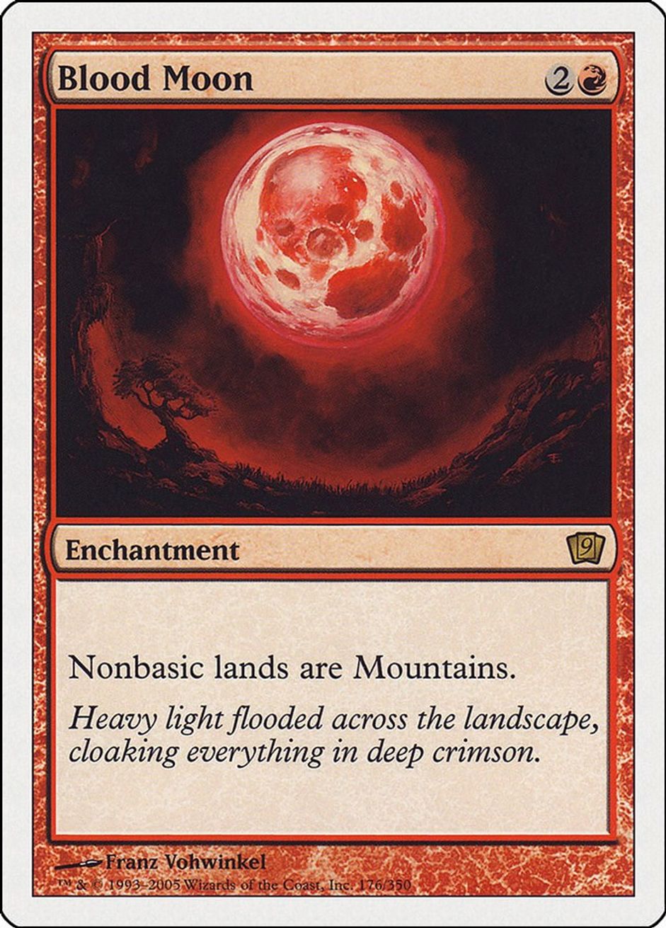 Blood Moon - 9th Edition - Magic: The Gathering