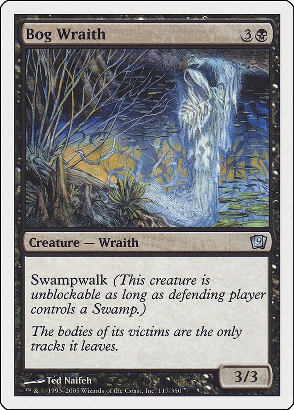 Bog Wraith - 9th Edition - Magic: The Gathering