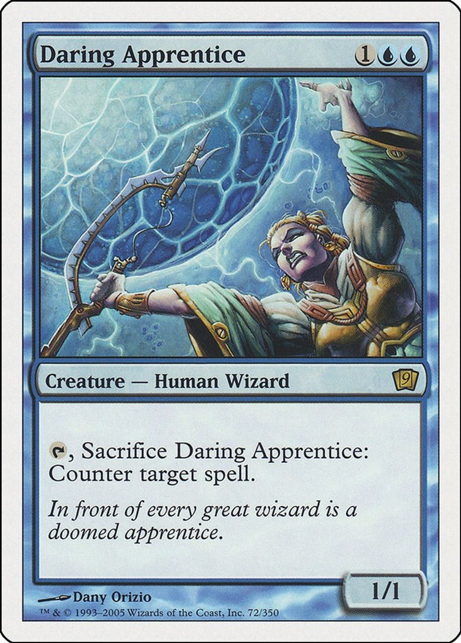 Daring Apprentice - 9th Edition - Magic: The Gathering