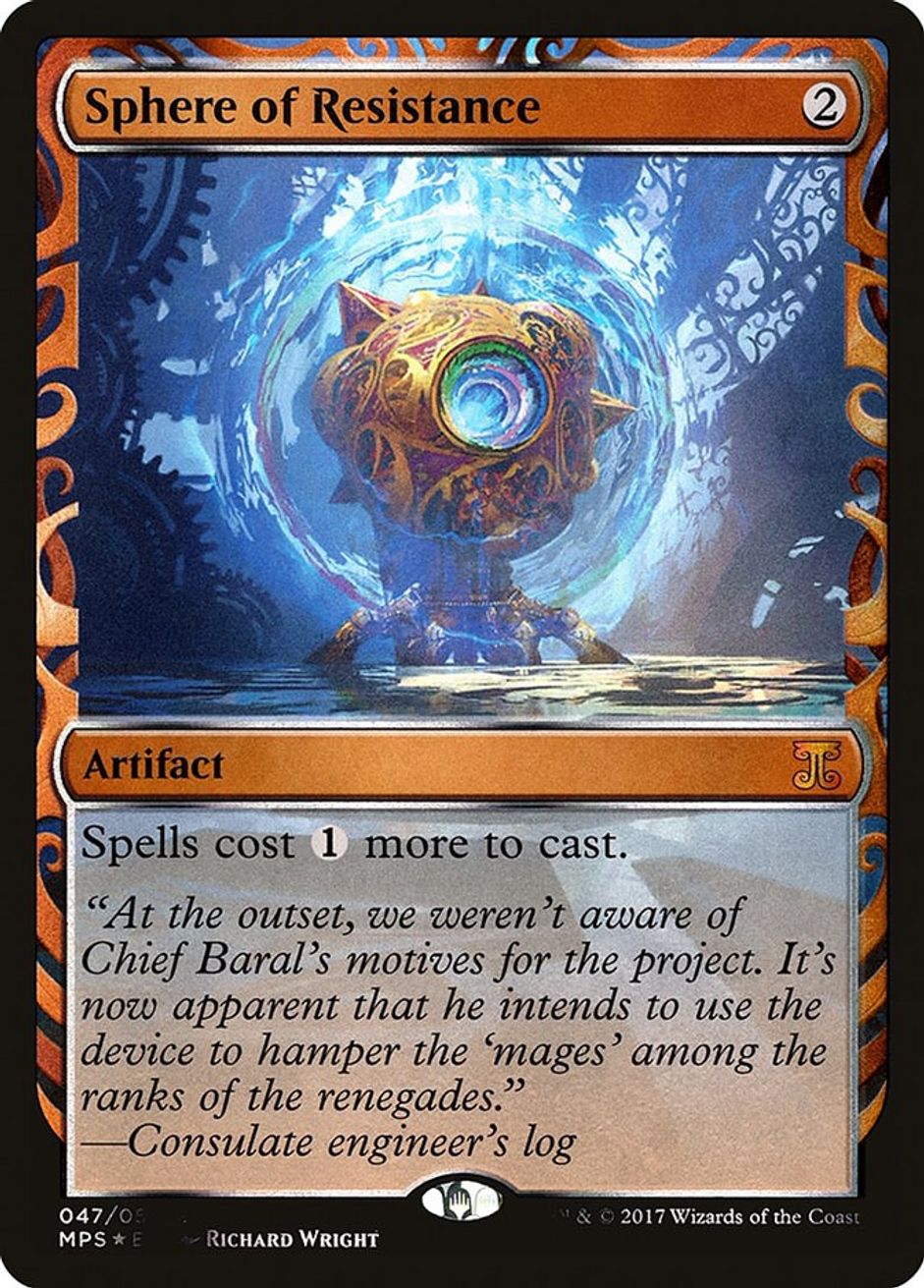 Sphere of Resistance - Masterpiece Series: Kaladesh Inventions - Magic ...