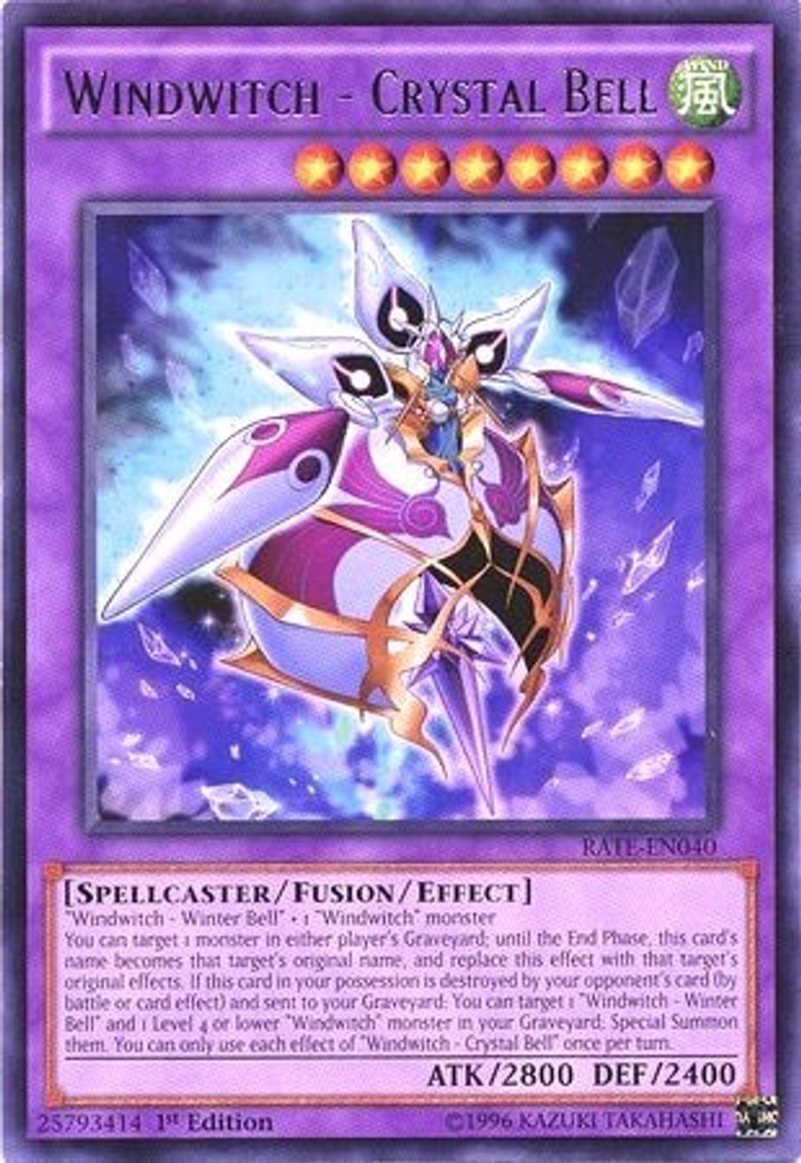 Windwitch - Crystal Bell - Raging Tempest - YuGiOh