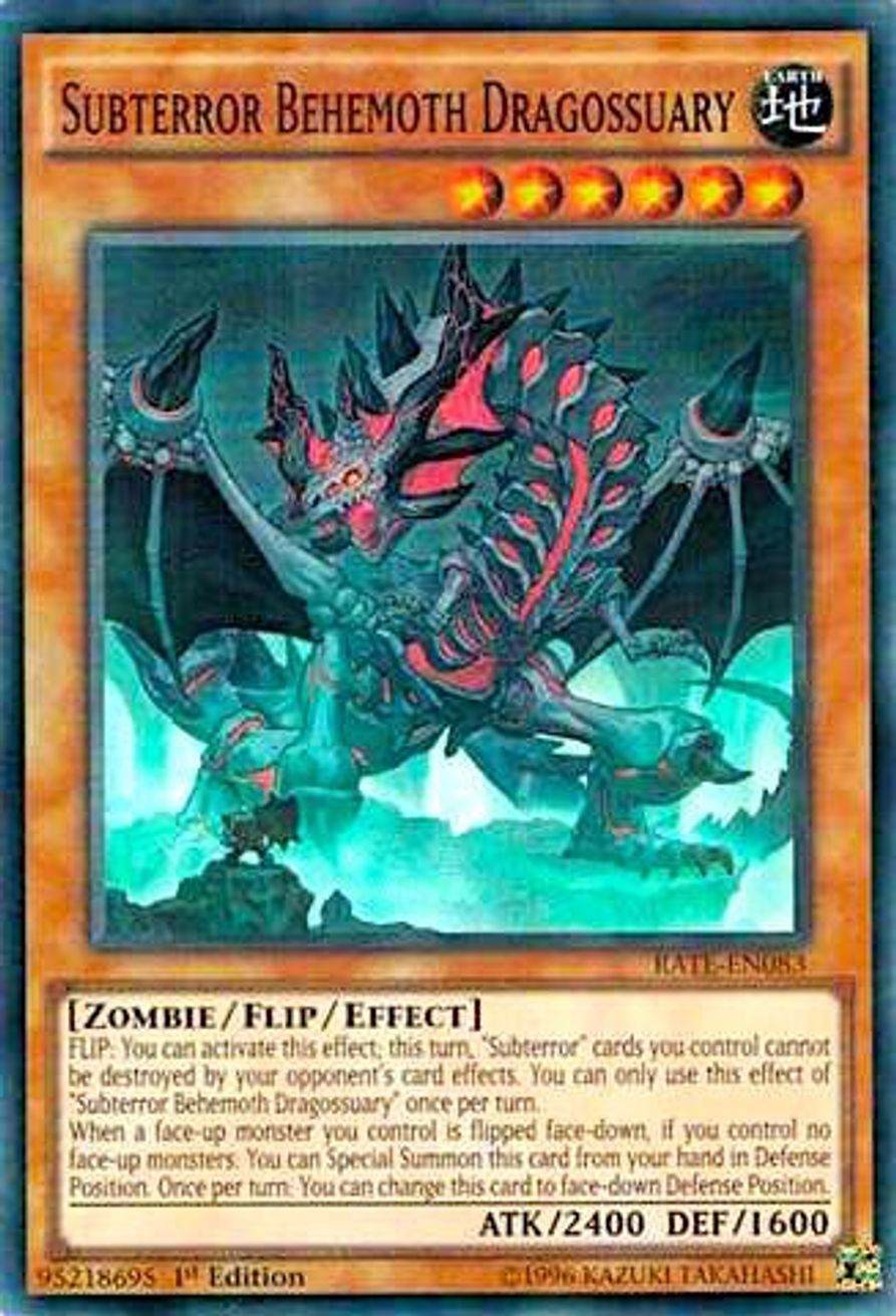 Subterror Behemoth Dragossuary - Raging Tempest - YuGiOh