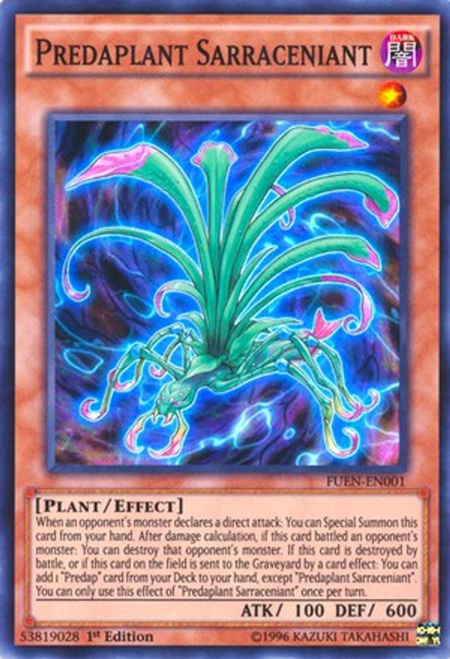 Predaplant Sarraceniant - Fusion Enforcers - YuGiOh