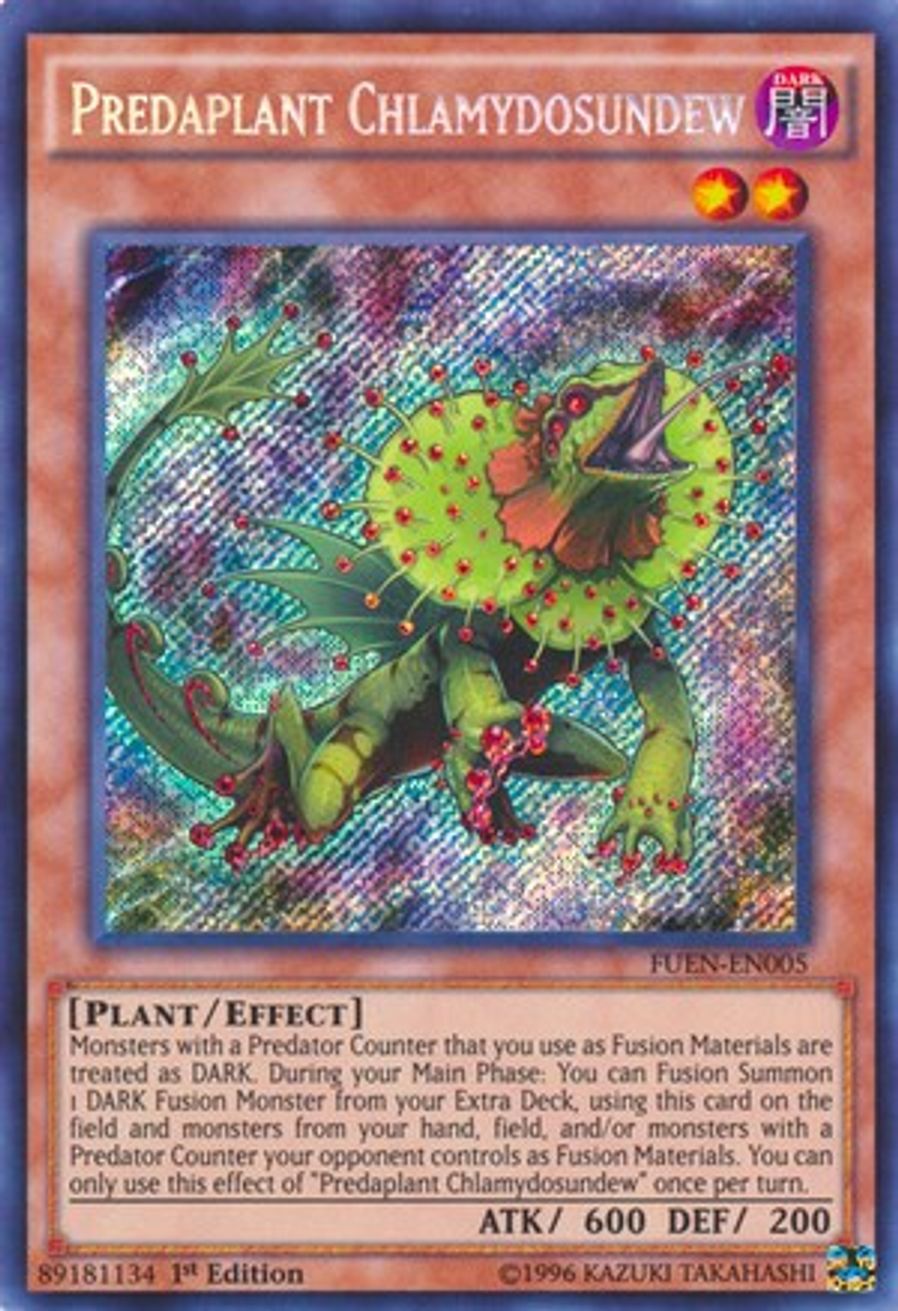 Predaplant Chlamydosundew - Fusion Enforcers - YuGiOh