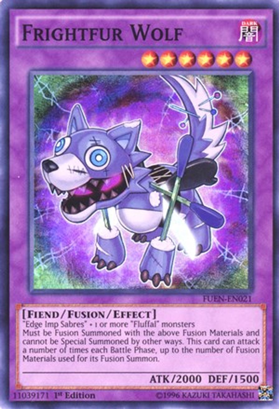 Frightfur Wolf - Fusion Enforcers - YuGiOh