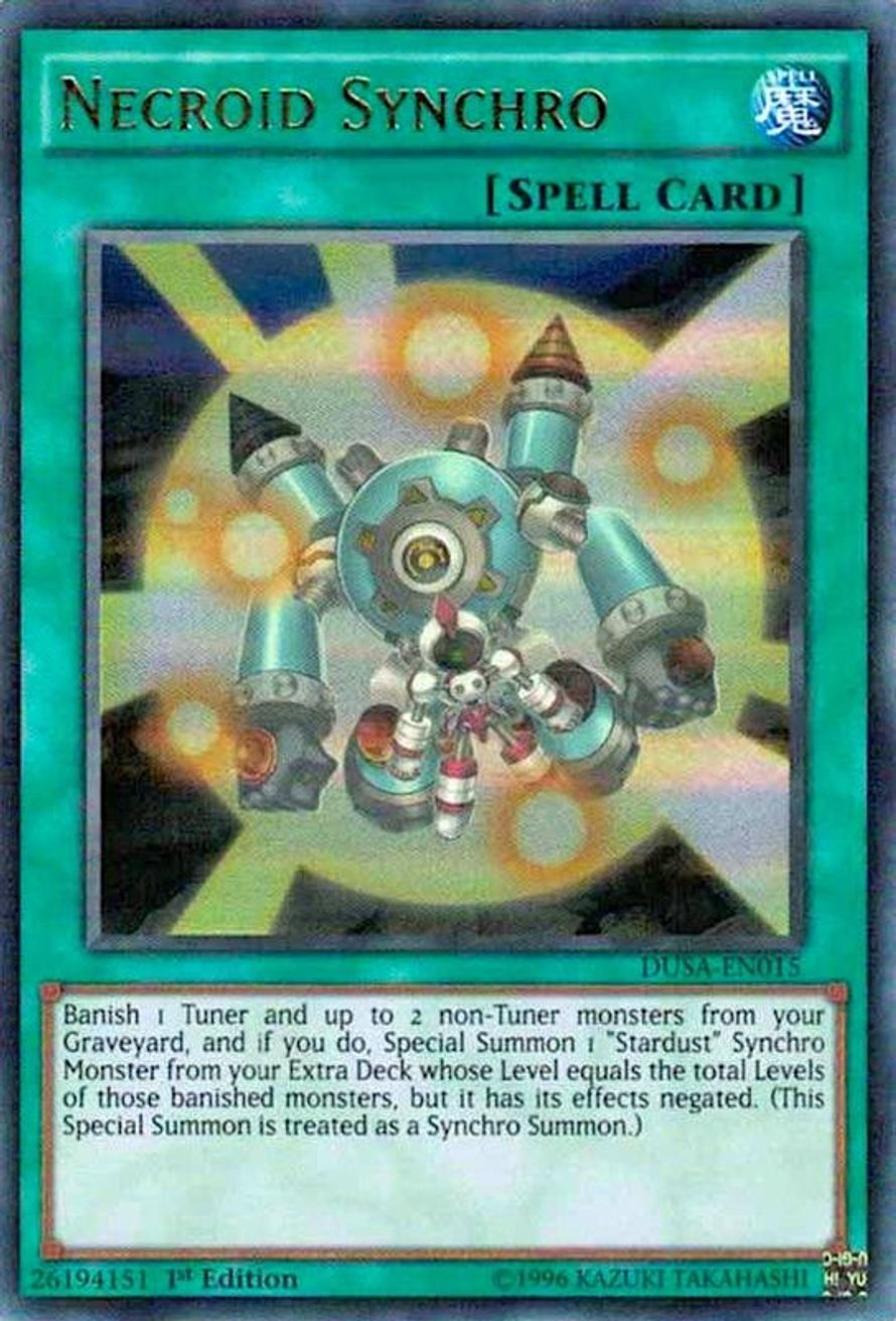 Necroid Synchro - Duelist Saga - YuGiOh