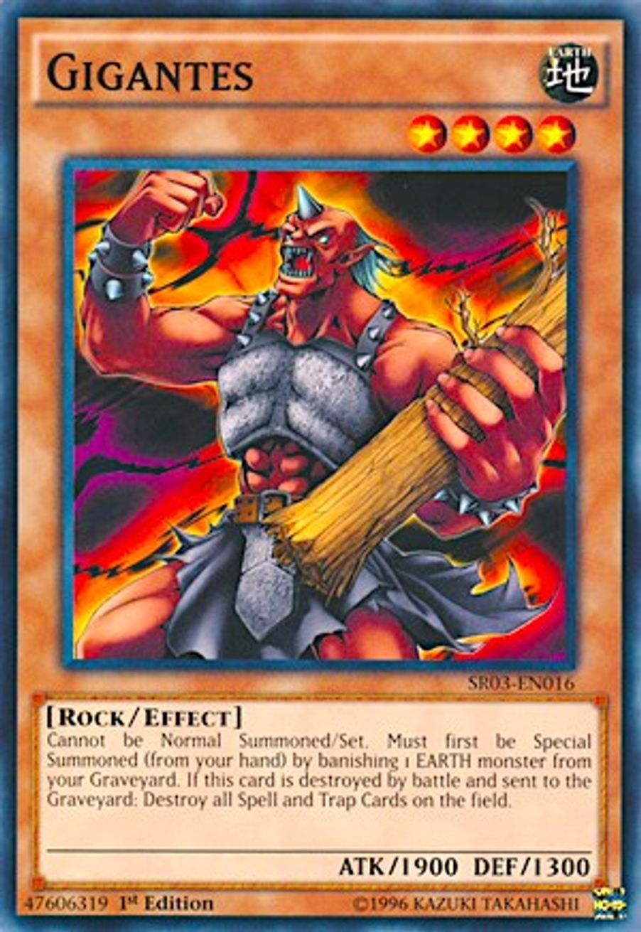 Gigantes - Structure Deck: Machine Reactor - YuGiOh