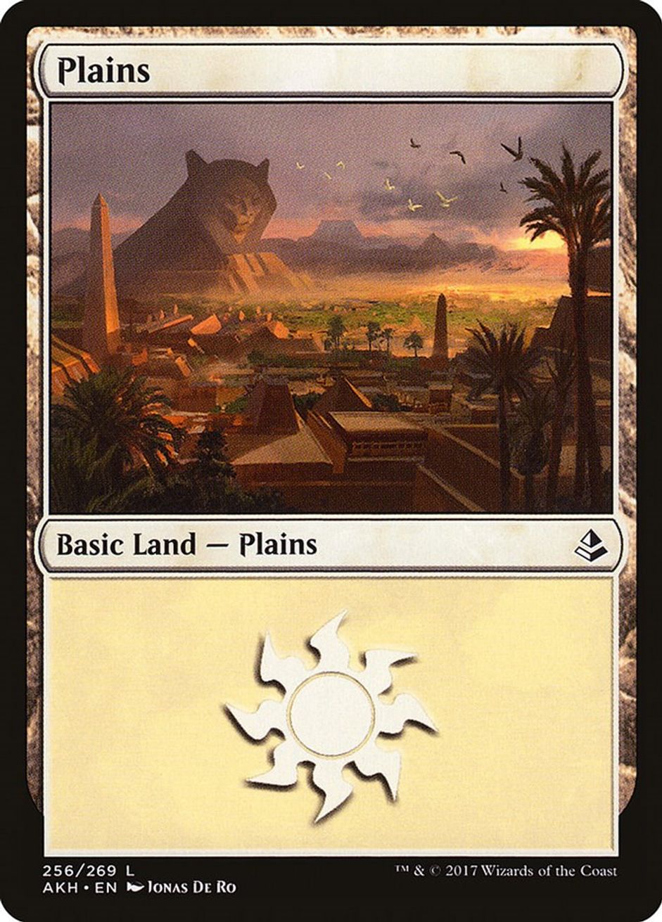 Plains (256) - Amonkhet - Magic: The Gathering