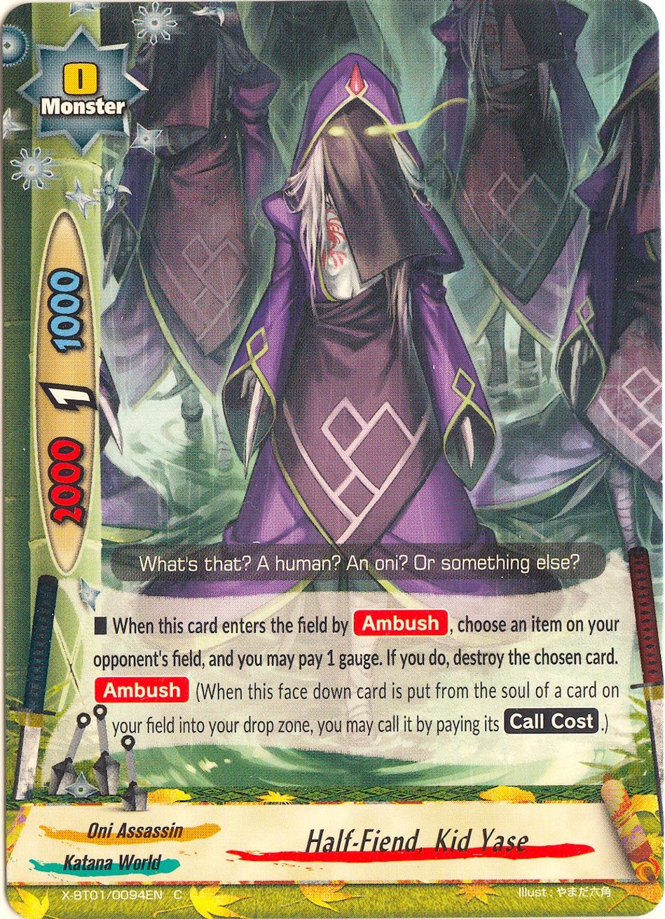 Half-Fiend, Kid Yase - The Dark Lord's Rebirth! - Future Card BuddyFight